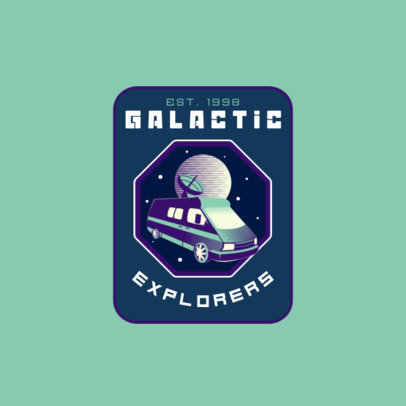Placeit - Astronomy Club Logo Creator for Space Day Featuring an ...