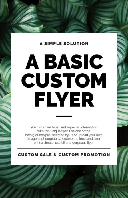Placeit - Flyer Template to Design Basic Flyers