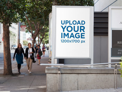 Mupi Mockups | Customizable Mupi Mockups | Placeit