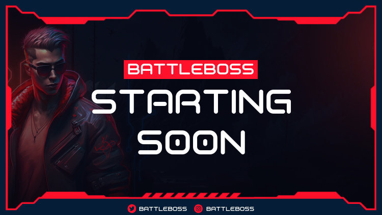 Placeit - Valorant-Inspired Twitch Screen Generator With a Starting-Soon Message