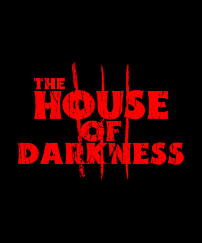 Placeit - T-Shirt Design Template Featuring Horror Movie Titles