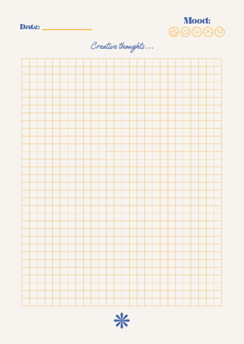 Placeit - Journal Design Generator to Write Creative Thoughts