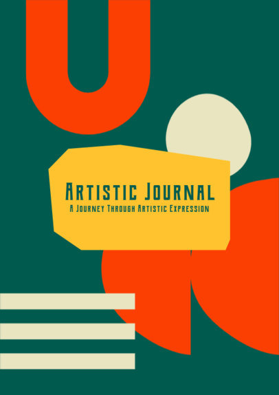 Placeit - Planner Cover Design Creator for an Artistic Journal ...