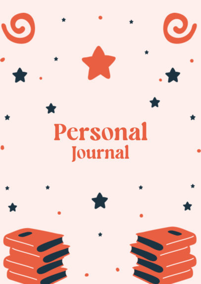 Placeit - Journal Cover Design Generator for a Personal Planner With ...