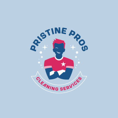 Placeit - Online Logo Maker for a Professional House Cleaning Service
