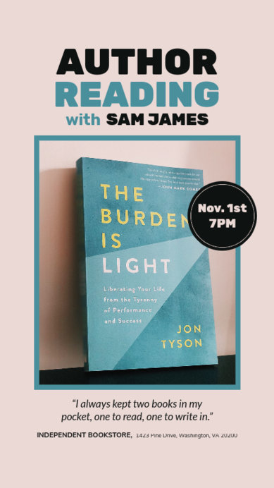 Placeit - Bookstore Instagram Story Creator for an Author Reading Event