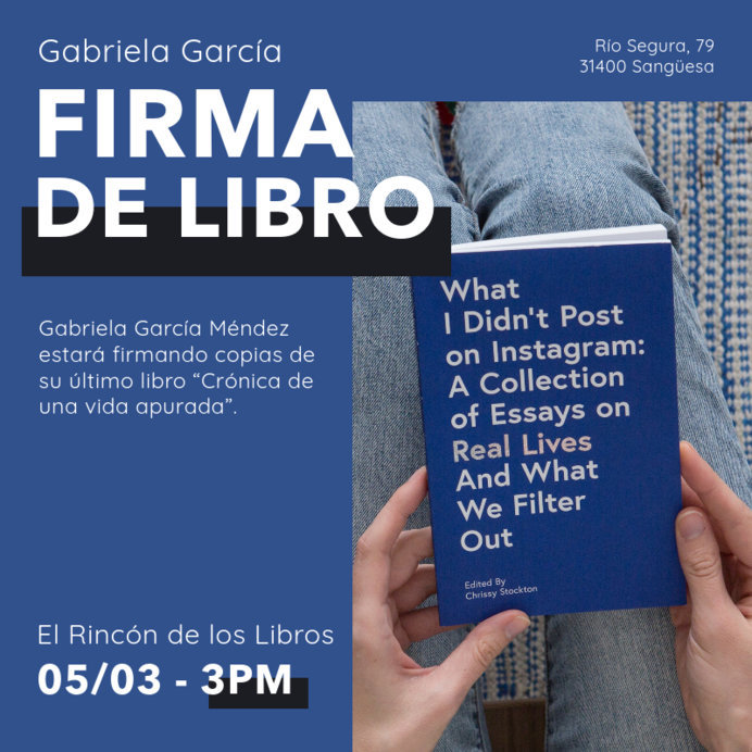 Placeit - Instagram Post Generator for a Book Signing Event