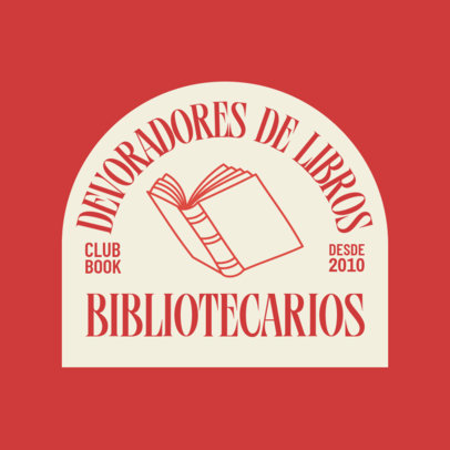 Placeit - Literary Logo Generator for a Book Club