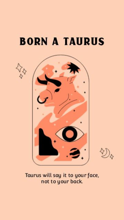 Placeit - Astrology-Themed Instagram Story Video Maker Featuring a ...