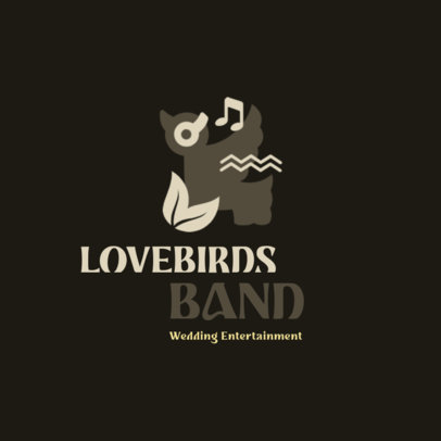 Placeit - Online Logo Creator for a Wedding Entertainment Service Provider