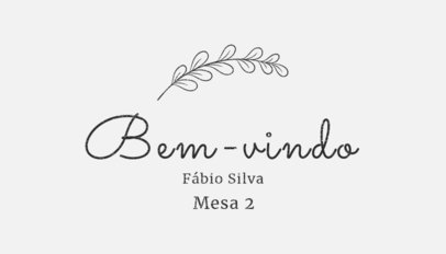 Placeit - Welcome-Themed Guest Place Card Template for a Wedding