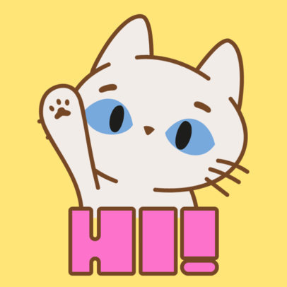 Placeit - Twitch Emote Template with a Cartoonish Cougar Character ...