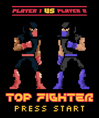 Placeit - T-Shirt Design Maker with Retro Illustrations Inspired by 8 ...
