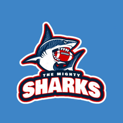 Sharks Football Logo