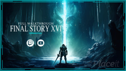 Placeit - Twitch Screen Video Creator for Gamers With a Theme Inspired ...