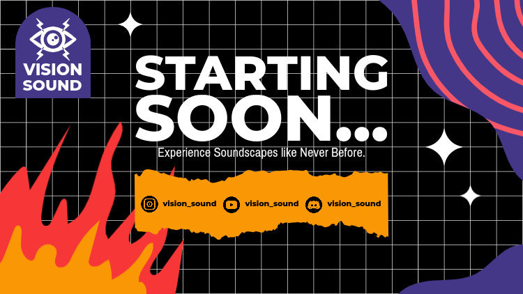 Placeit - Twitch Screen Maker Featuring Flame Graphics for Music Streamers