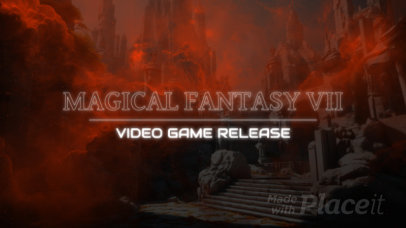 Placeit - Final Fantasy-Inspired Intro Video Generator for a Game ...