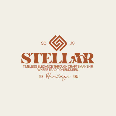 Placeit - Logo Maker for a Handcrafted Leather Products Brand