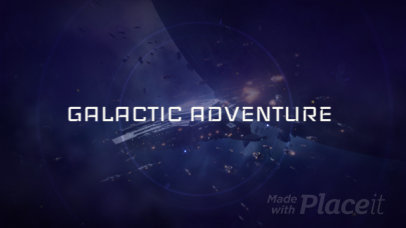 Placeit - Intro Video Generator with a Space Background Inspired by ...