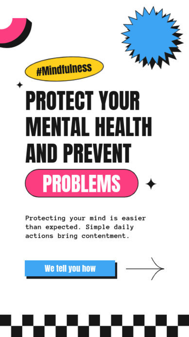 Placeit - Instagram Story Generator Featuring Ways to Prevent Mental ...