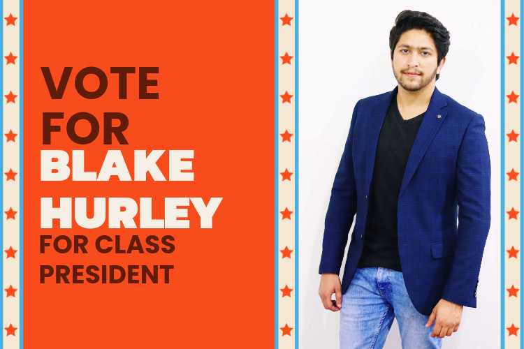Placeit - Yard Sign Template Featuring a Picture for a Class President ...