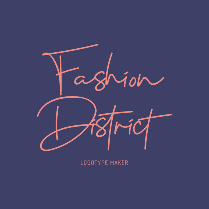 Placeit - Elegant Script Logo Maker for a Fashion Clothing Brand