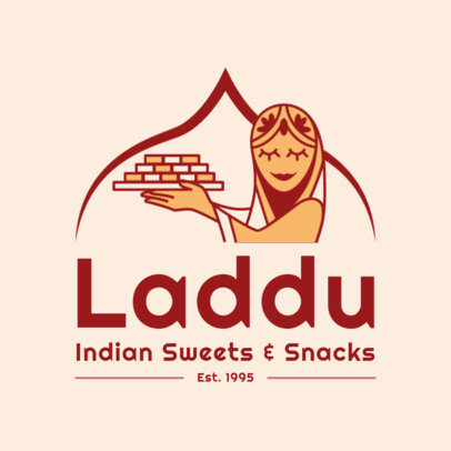 Placeit - Logo Maker for an Indian Sweets Shop
