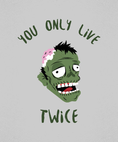 Placeit - Funny Horror T-shirt Design Maker