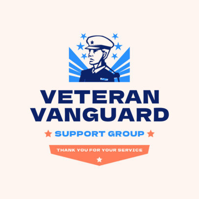 Placeit - Logo Creator With a Military Theme for a Veterans Support ...