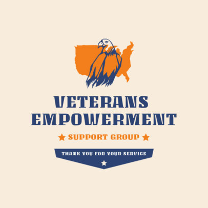 Placeit - Support Group Logo Creator for Veterans