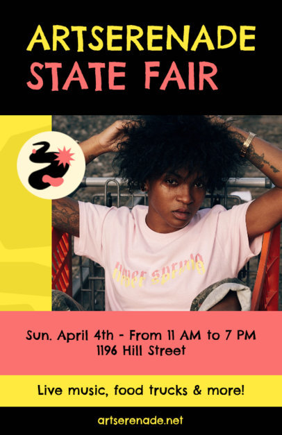 Placeit - Flyer Design Generator to Promote a State Arts and Crafts ...