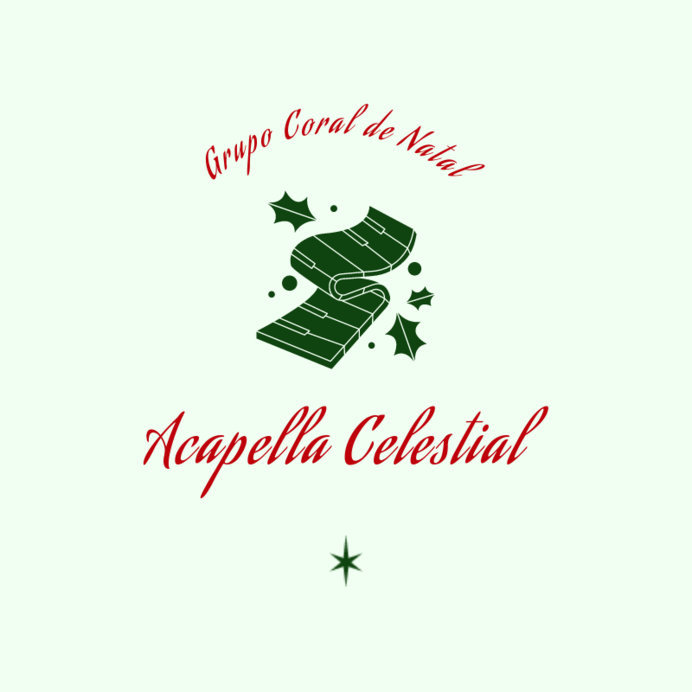 Placeit - Online Logo Template for an Acapella Christmas Choir