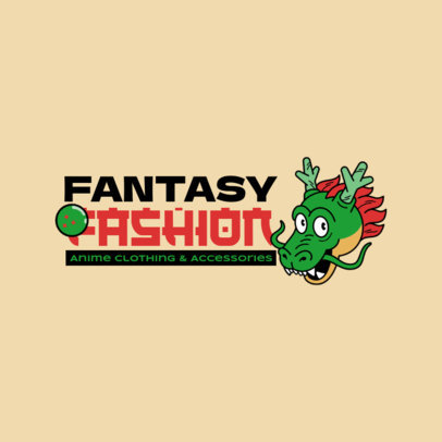 Placeit - Anime Logo Maker for a Clothing Store Featuring a Cartoonish ...