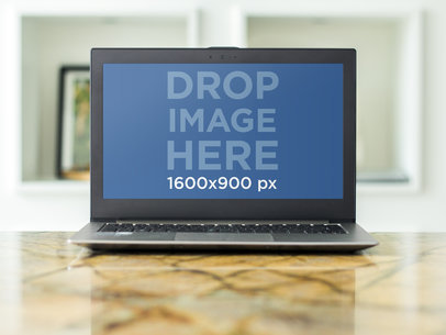 Placeit - Asus Zenbook Laptop Mockup Template at Corporate Office