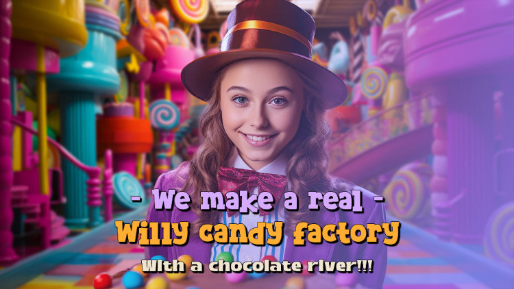 Placeit - YouTube Thumbnail Maker for an Edible Willy Wonka-Inspired ...