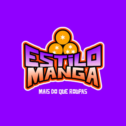 Placeit - Brand Logo Creator for a Manga-Themed Fashion Shop