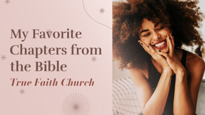 Placeit - YouTube Thumbnail Maker for a Channel About Biblical Studies