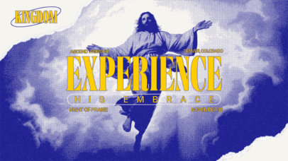 Placeit - YouTube Thumbnail Generator with an Illustration of Jesus for ...