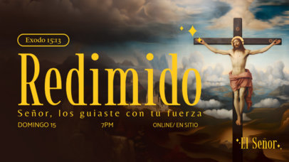 Placeit - YouTube Thumbnail Generator for a Worship Streaming Channel