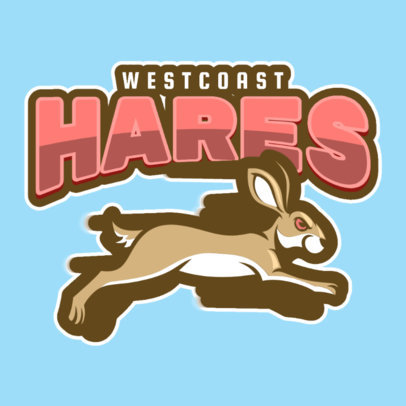 Placeit - Aggressive Animal Logo Maker for High School Football Teams