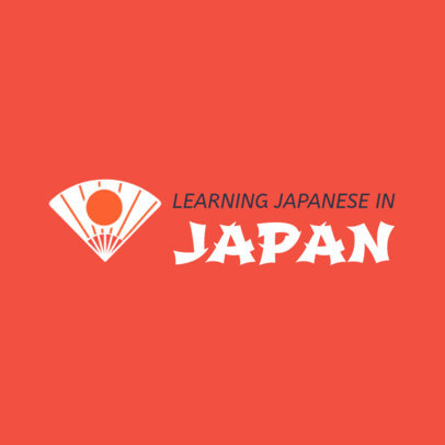 Placeit - Logo Generator for a Japanese Learning Channel