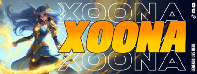 Placeit - Twitch Profile Banner Maker With Illustrations Inspired by ...