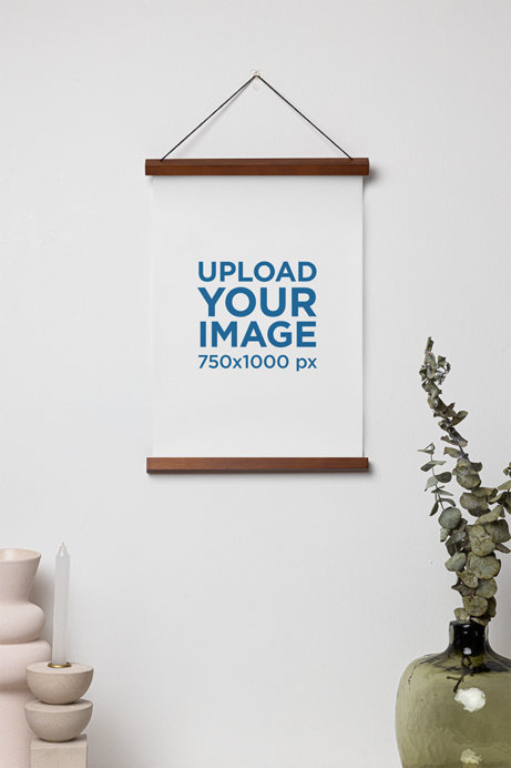 Hanging poster store