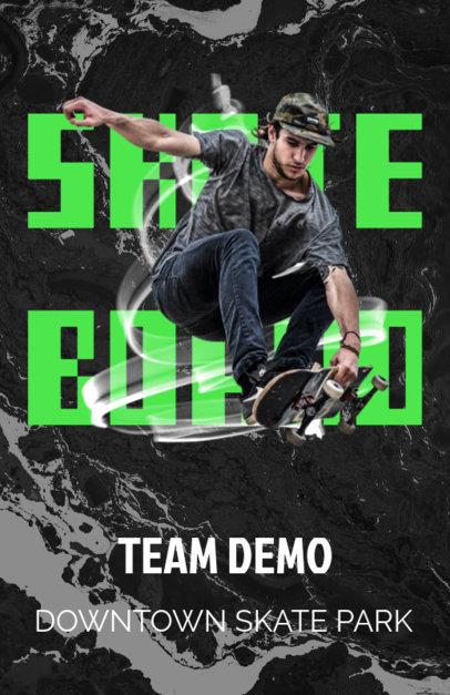 Placeit - Promotional Flyer Maker for Pro Skateboarding Events