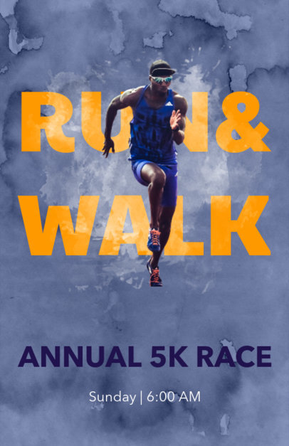 Placeit - Flyer Template for 5k Races and Marathons