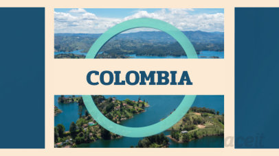 Placeit - Intro Video Creator With an Ad for a Trip to Colombia