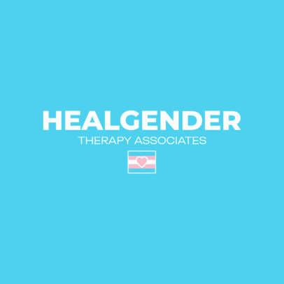 Placeit - Therapy Group Logo Creator for Transgender People