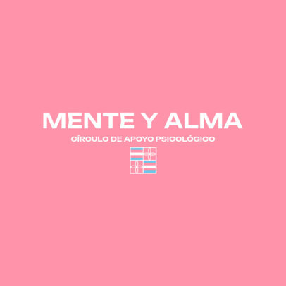 Placeit - Support Group Logo Generator Featuring Transgender Flags