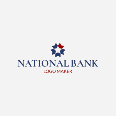Placeit - Bank Logo Maker with Star Graphic