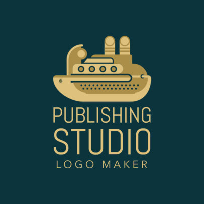 Placeit - Custom Logo Maker for Publishing Houses with Animal Icons